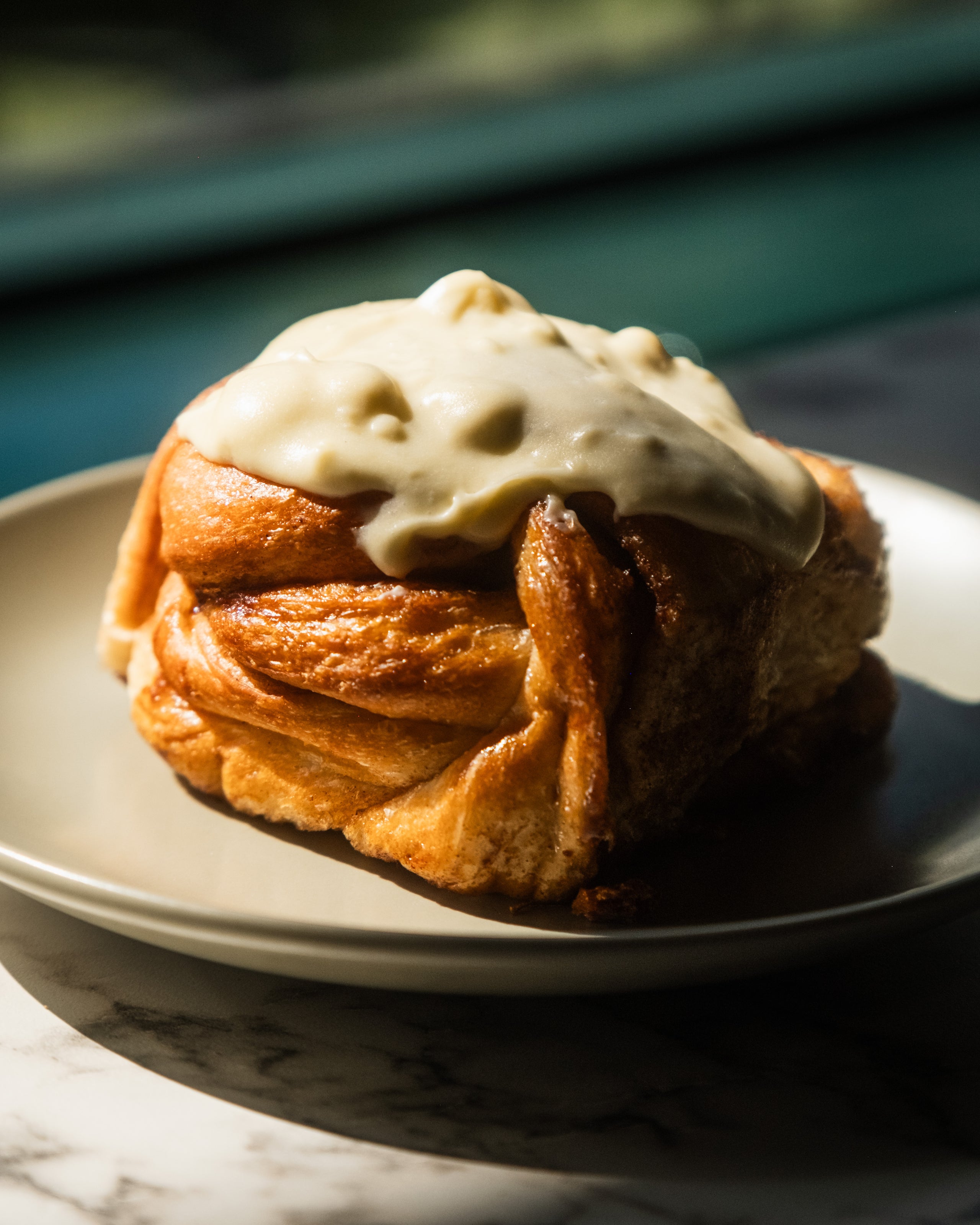 Frosted Cinnamon Knot | Ocab Bakery